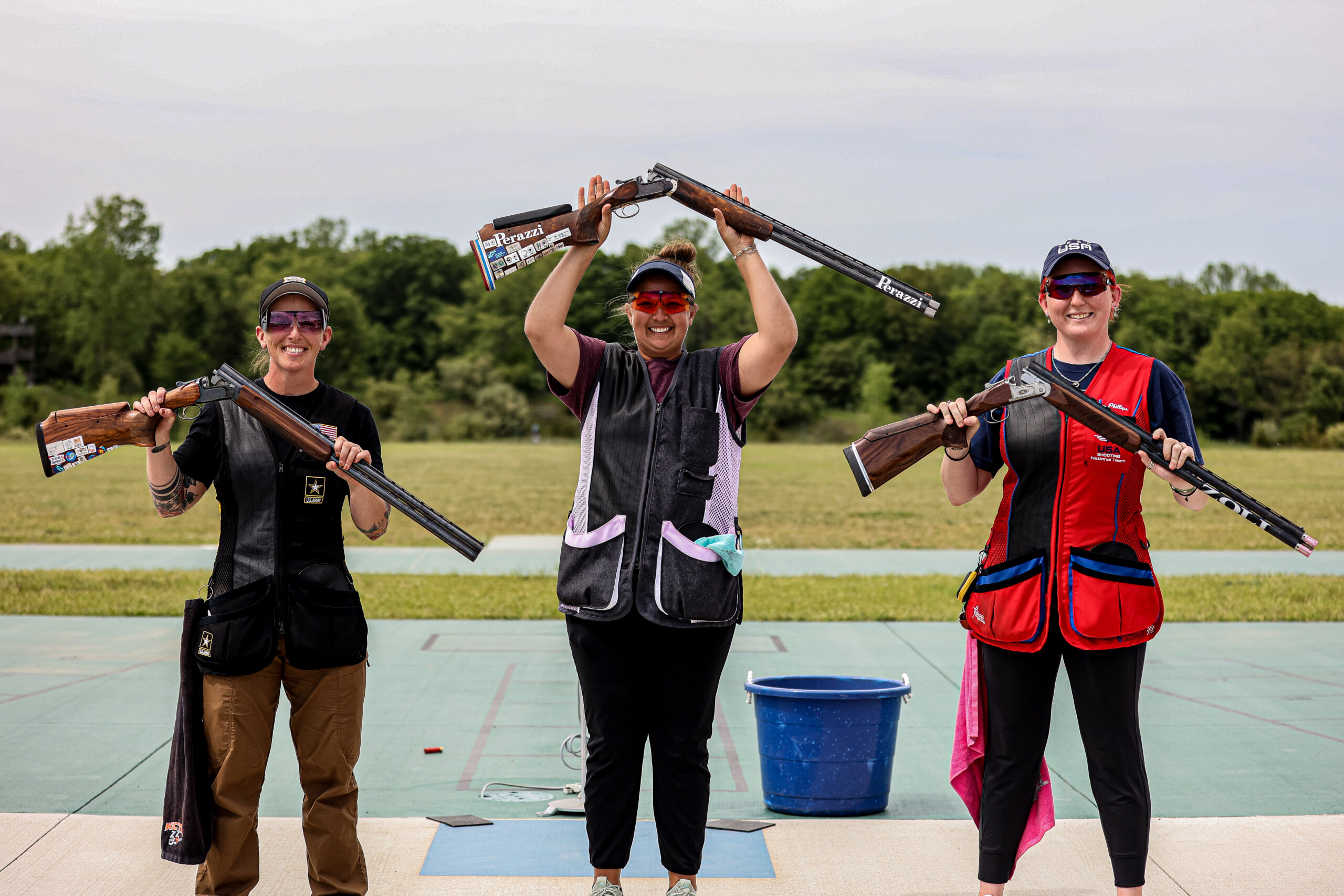 Carroll and Mein Crowned 2023 National Trap Champions | USA Shooting